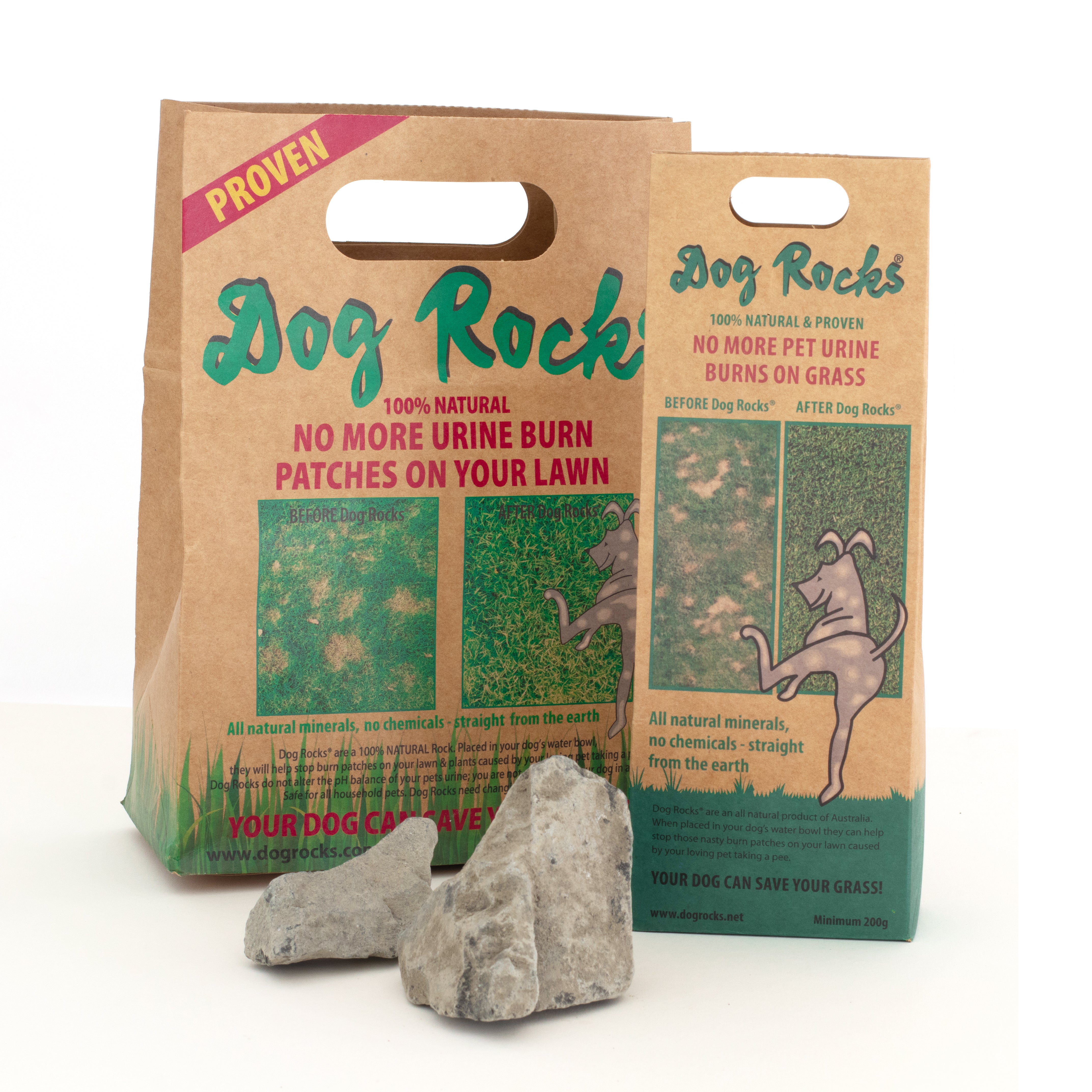Dog Rocks - 8 Month Supply - 800g (1.6lb) - 4 x 200g Packs. – Dog Rocks ...