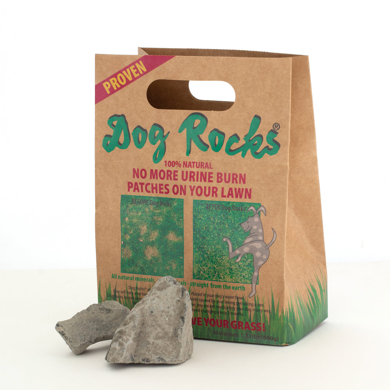 Dog Rocks, Original 100% Natural Cure to Pet Pee Burning Your Grass ...